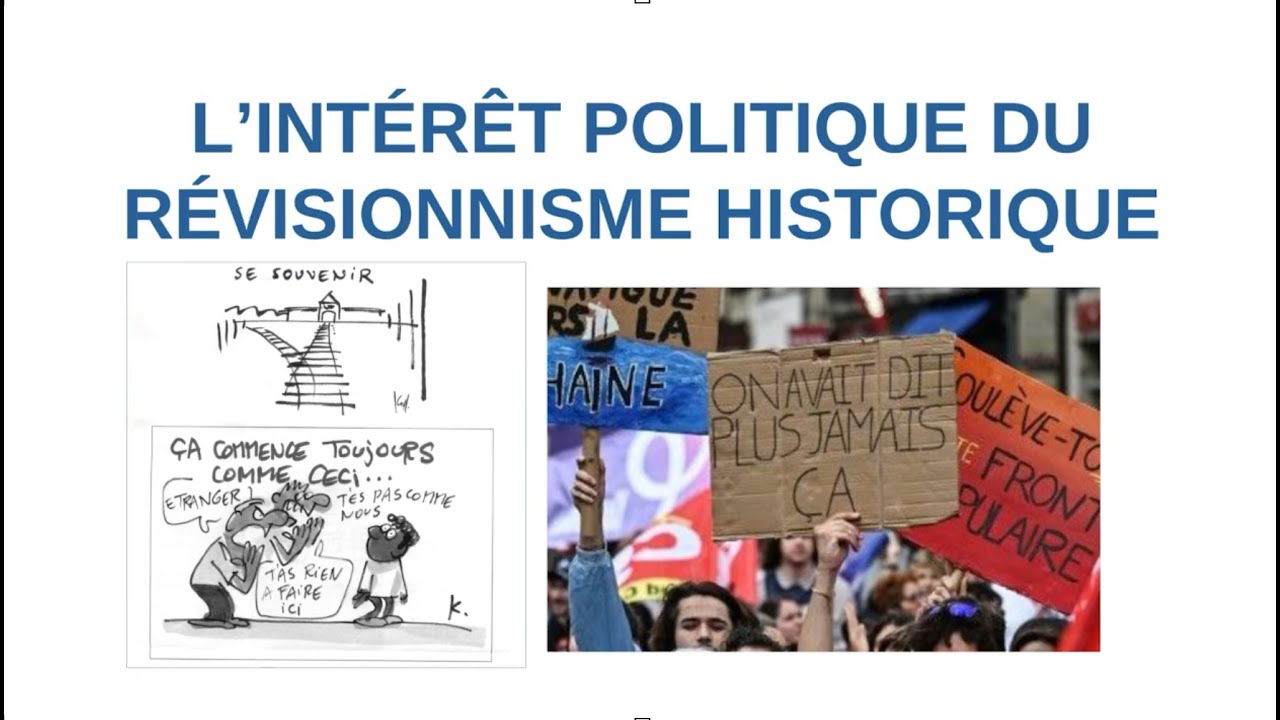 Vincent Reynouard : L'intérêt politique du révisionnisme historique ...