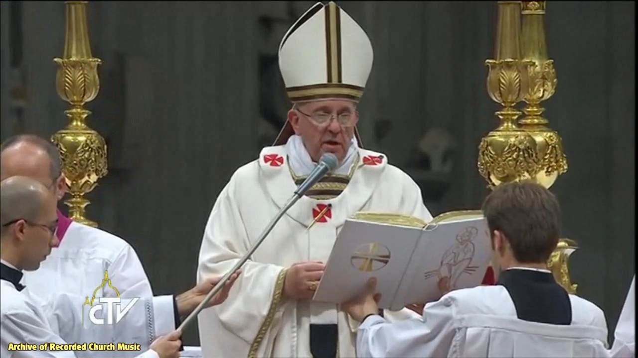 Midnight Mass St Peter’s Vatican: Sistine Chapel 2013 (Massimo ...