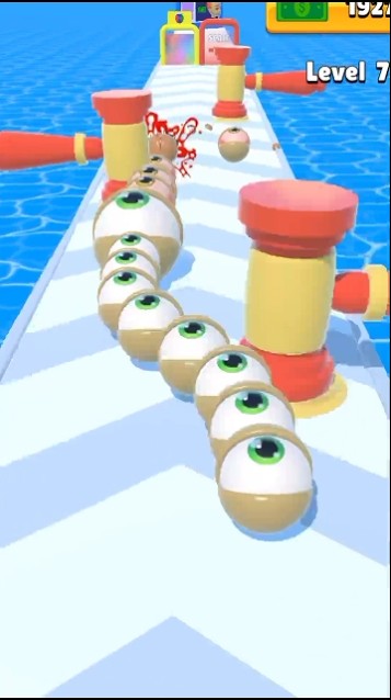 eye stack run levels 7#shorts - YouTube