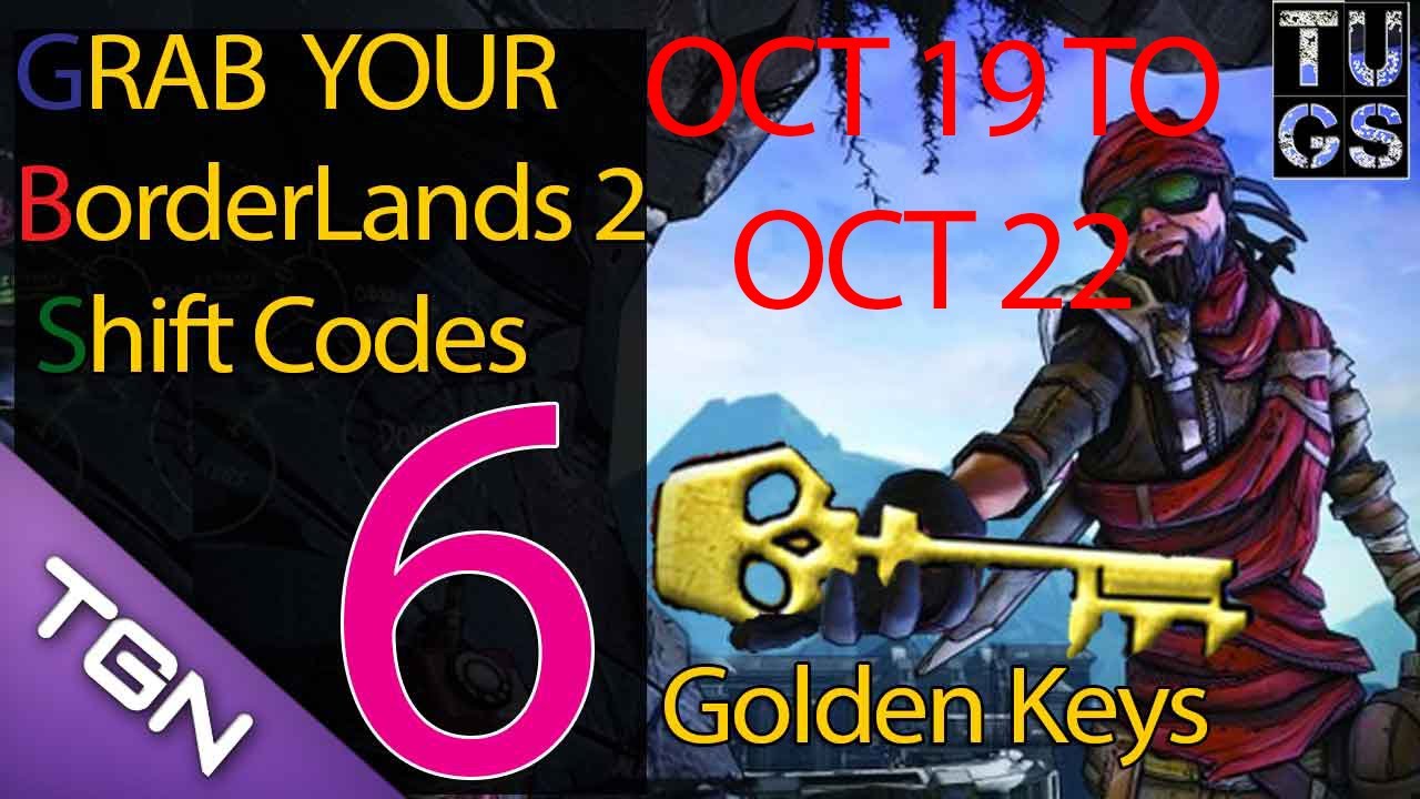 6 Free Borderland 2 Golden Key Latest SHiFT Codes Oct 19 to Oct 22 2013 ...