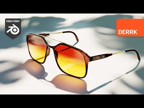 Product Design in Blender: Sunglasses