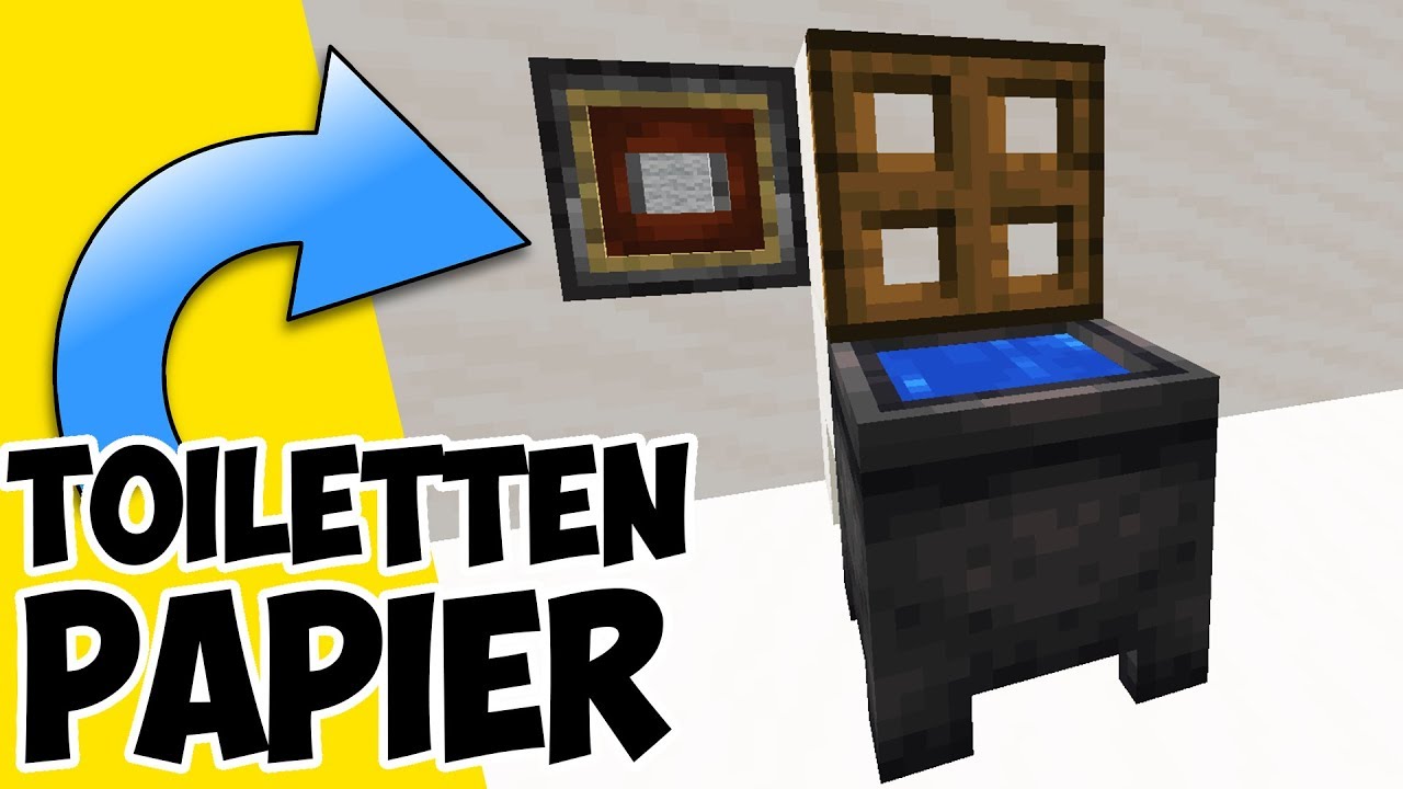 wie baut man Toilettenpapier in Minecraft | Minecraft wie baut man was ...