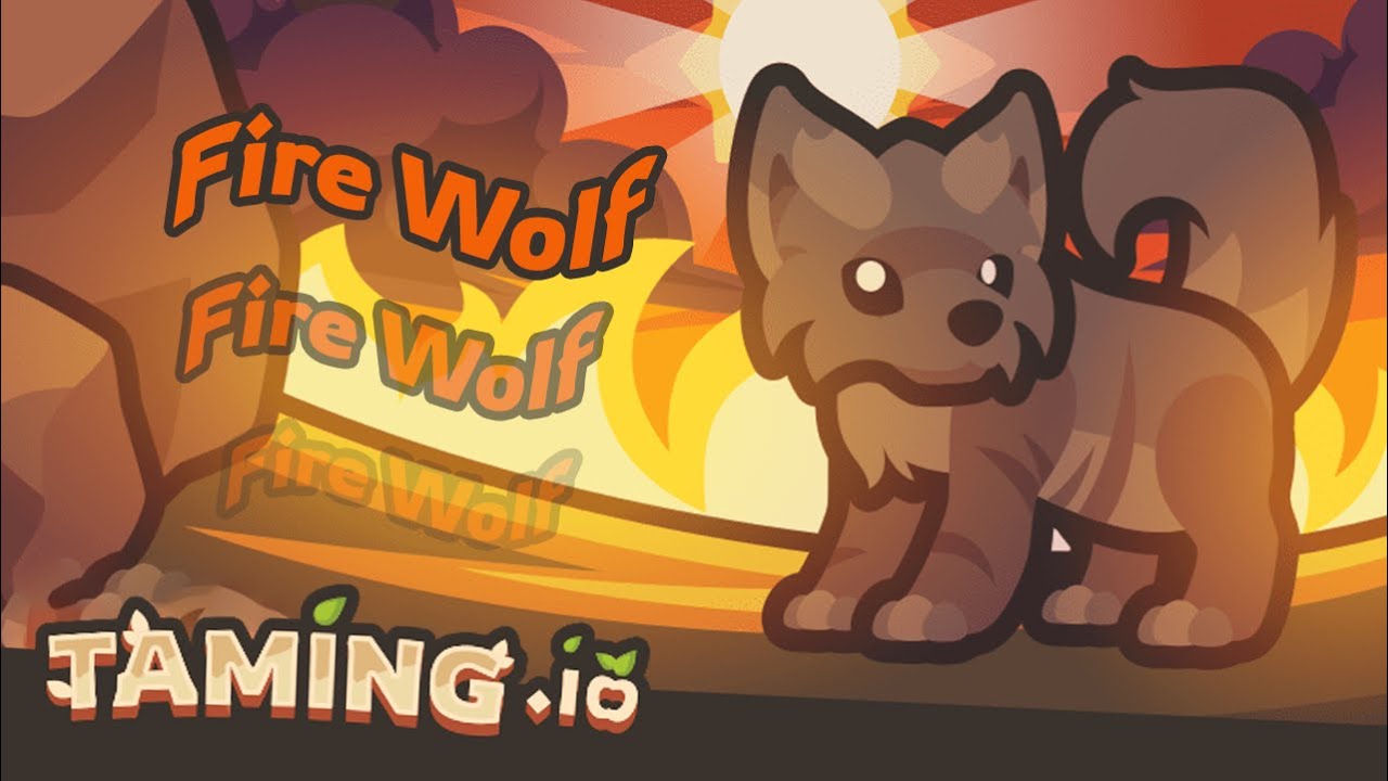 Taming io Triple Fire Wolf Fighting So Overpowered - Insta Kill - YouTube