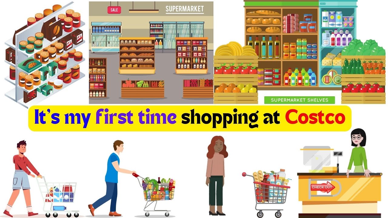 English Speaking Practice (Check Out At Costco) | English Conversation ...