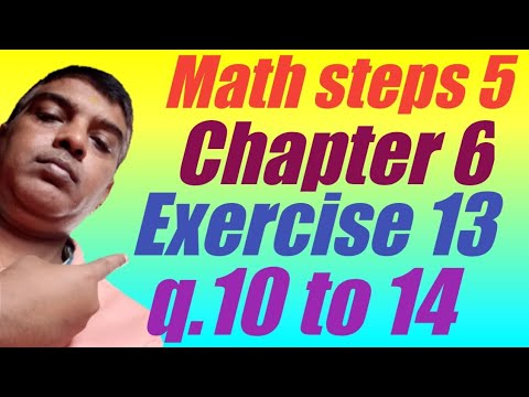 math steps 5 Exercise 13 (highest common factor and lowest common multiple) q.no.10 to 14 June ...