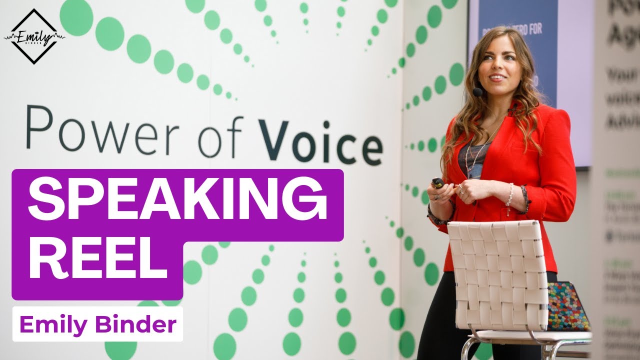 Speaking Reel - Emily Binder (Marketing, Branding, Voice) - YouTube