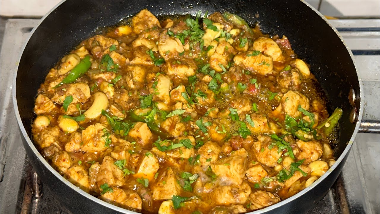 Chicken Dry fruits Handi Recipe by Ali Food studio - YouTube