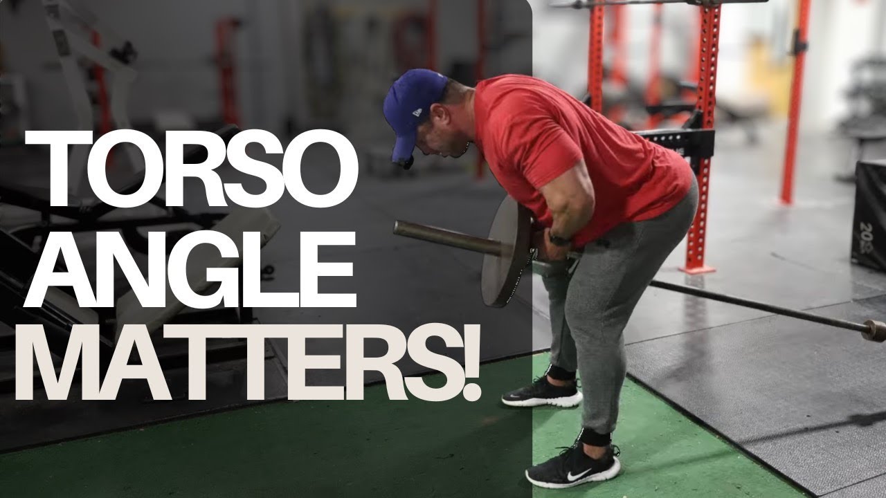 The Right Torso Angle to Grow a Massive Back - YouTube