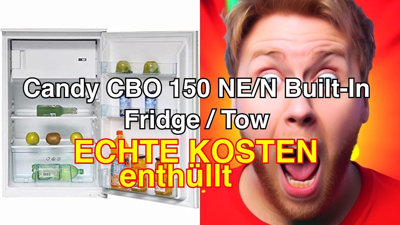 Candy CBO 150 NE/N Einbaukühlschrank mit Schlepp-Tür-Technologie ...