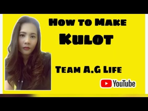 How to make kulot|VLOG#5 - YouTube