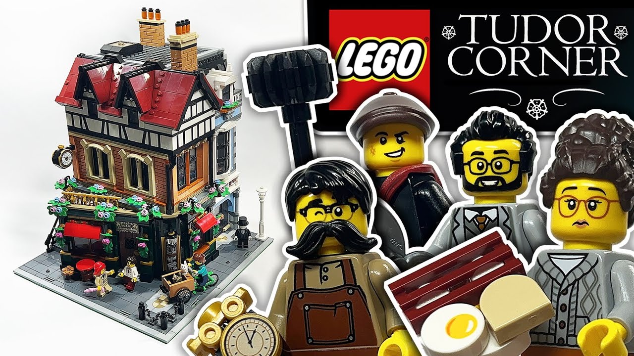 LEGO Tudor Corner Modular Building (10350) - 2025 EARLY Set Review ...