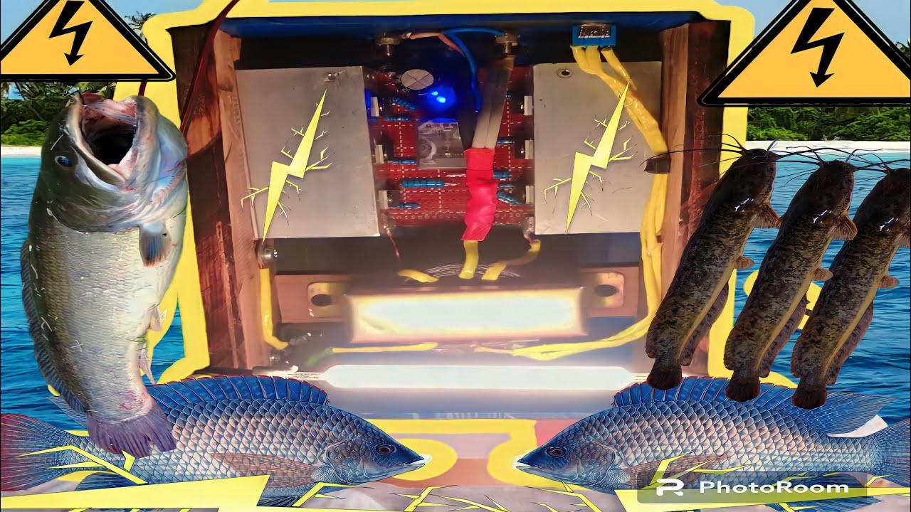 Simple diy fish stunner 3×3 Mosfet type Panoorin kung gaano kalakas ...