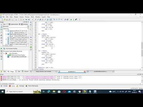 SERIAL ADDER USING MOORE MACHINE VERILOG HDL||DSD - YouTube