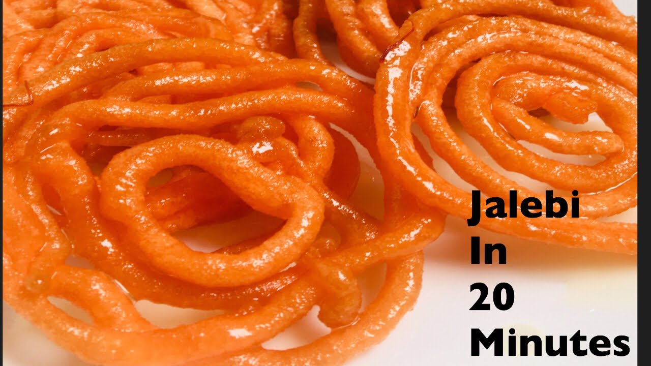 Jalebi Recipe/Instant Perfect Crispy Jalebi/How to make jalebi at home ...
