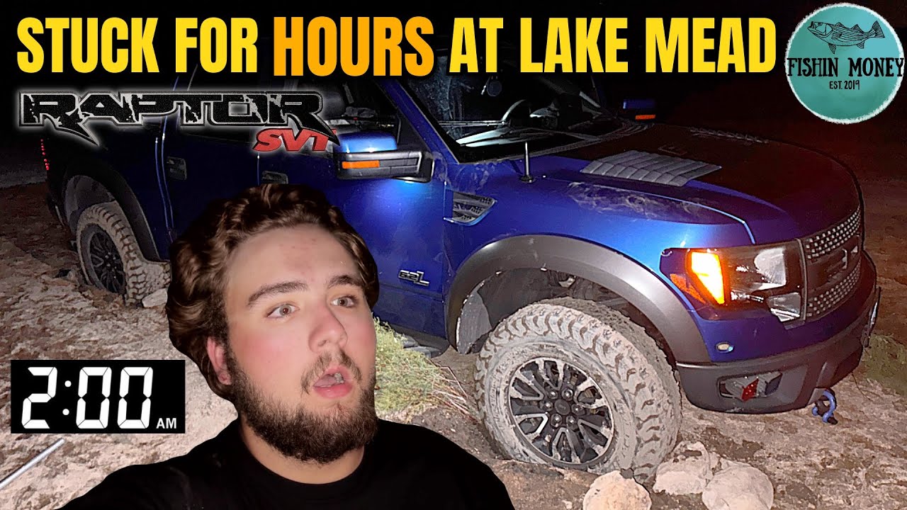 STUCK for HOURS at Lake Mead – Ford Raptor TRAPPED in Mud at Hemenway ...