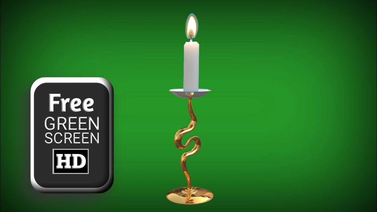 candle green screen | candle light green screen | green screen candle ...