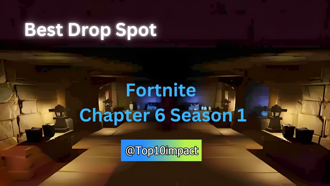 Best Drop Spot Fortnite Chapter 6 Season 1 #fortnite #Chapter6Season1 # ...