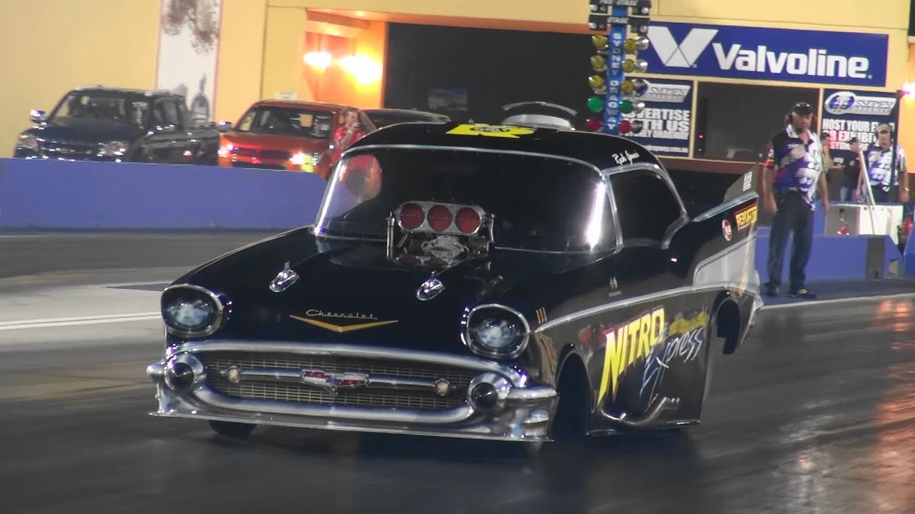 NITRO EXPRESS NITRO FUNNY CAR 5.83 @ 249 MPH AT SYDNEY DRAGWAY 17.1. ...