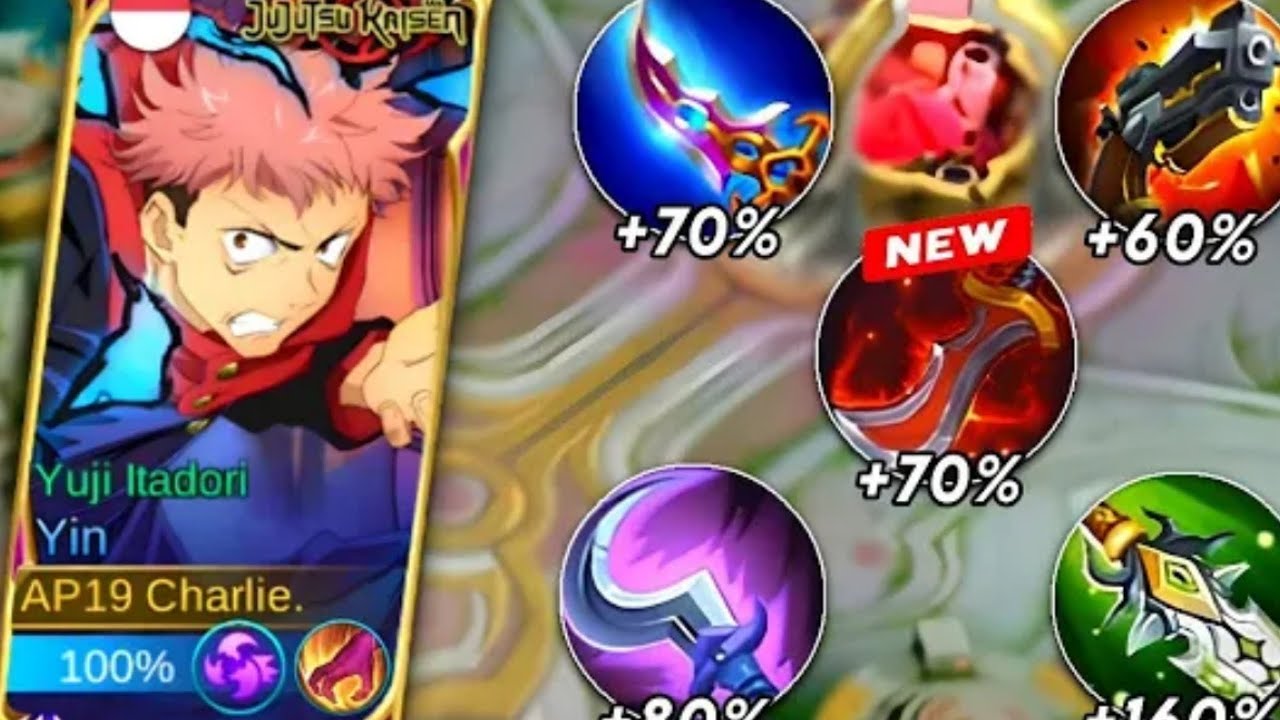 mobile legends stay yin build magic damage - YouTube