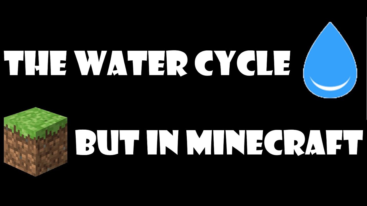 The Water Cycle... But In Minecraft! - YouTube