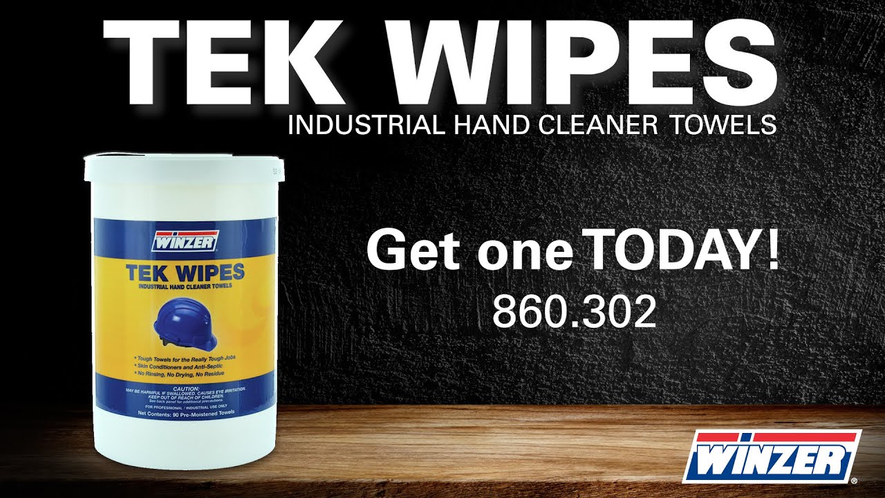 Winzer Tek Wipes - YouTube