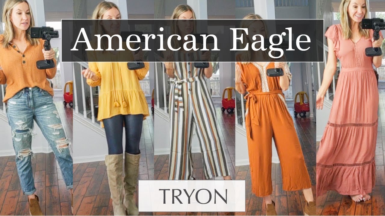 American Eagle Try On Haul 2018 - YouTube