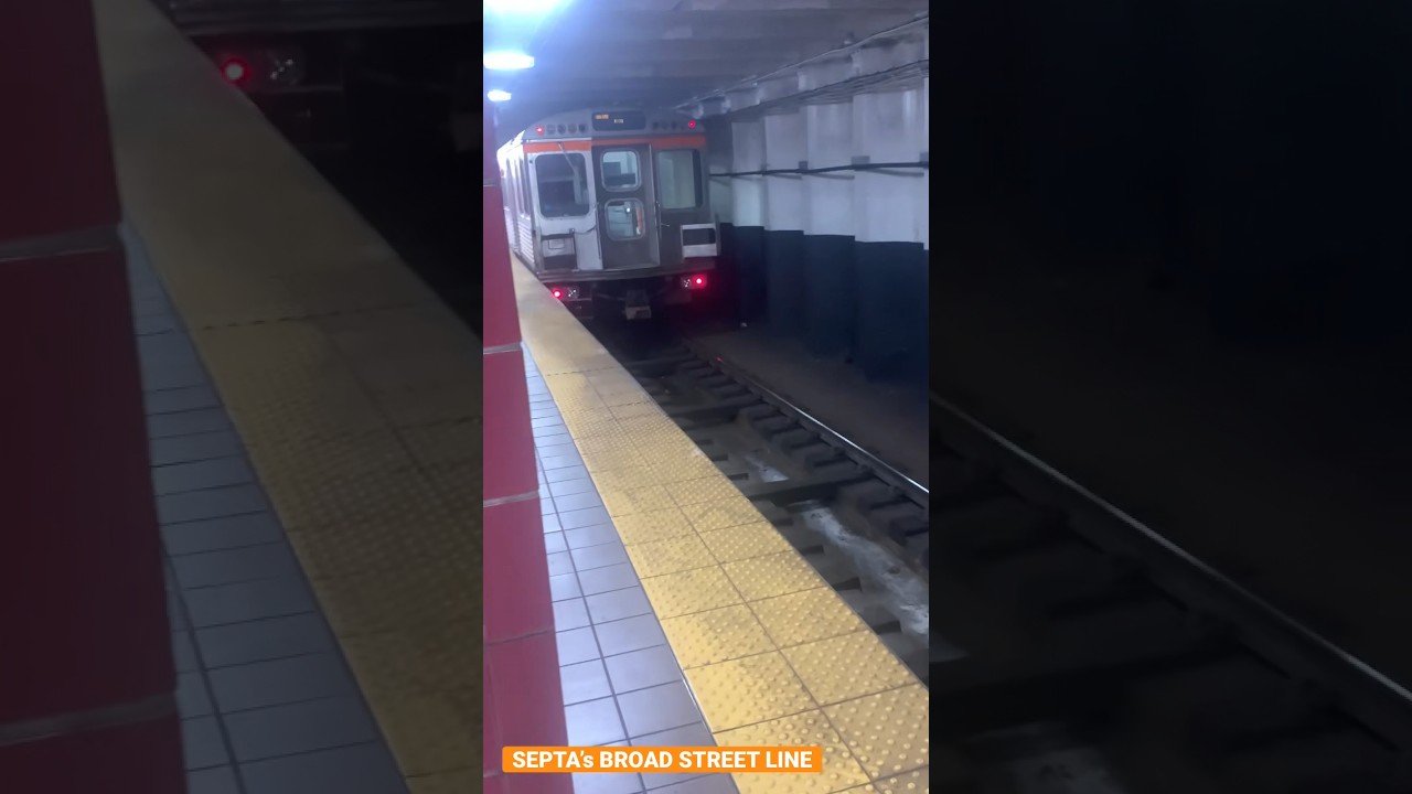 Septa Broad Street Line At Snyder Station - YouTube