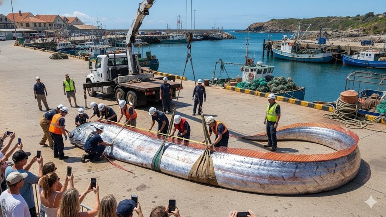 Hunting a Giant Oarfish in the Deep Sea | Rare Ocean Documentary - YouTube
