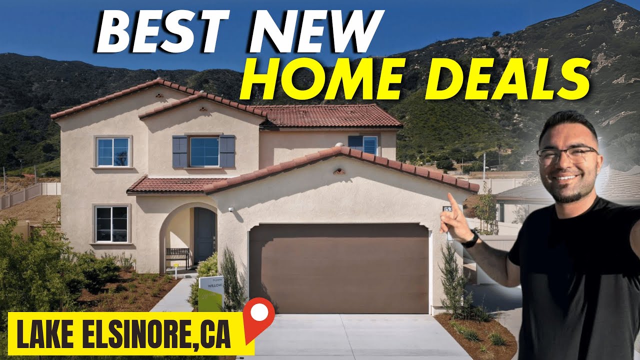 WE FOUND THE MOST AFFORDABLE NEW HOMES IN LAKE ELSINORE CA | TRI POINTE ECHO HIGHLANDS - YouTube