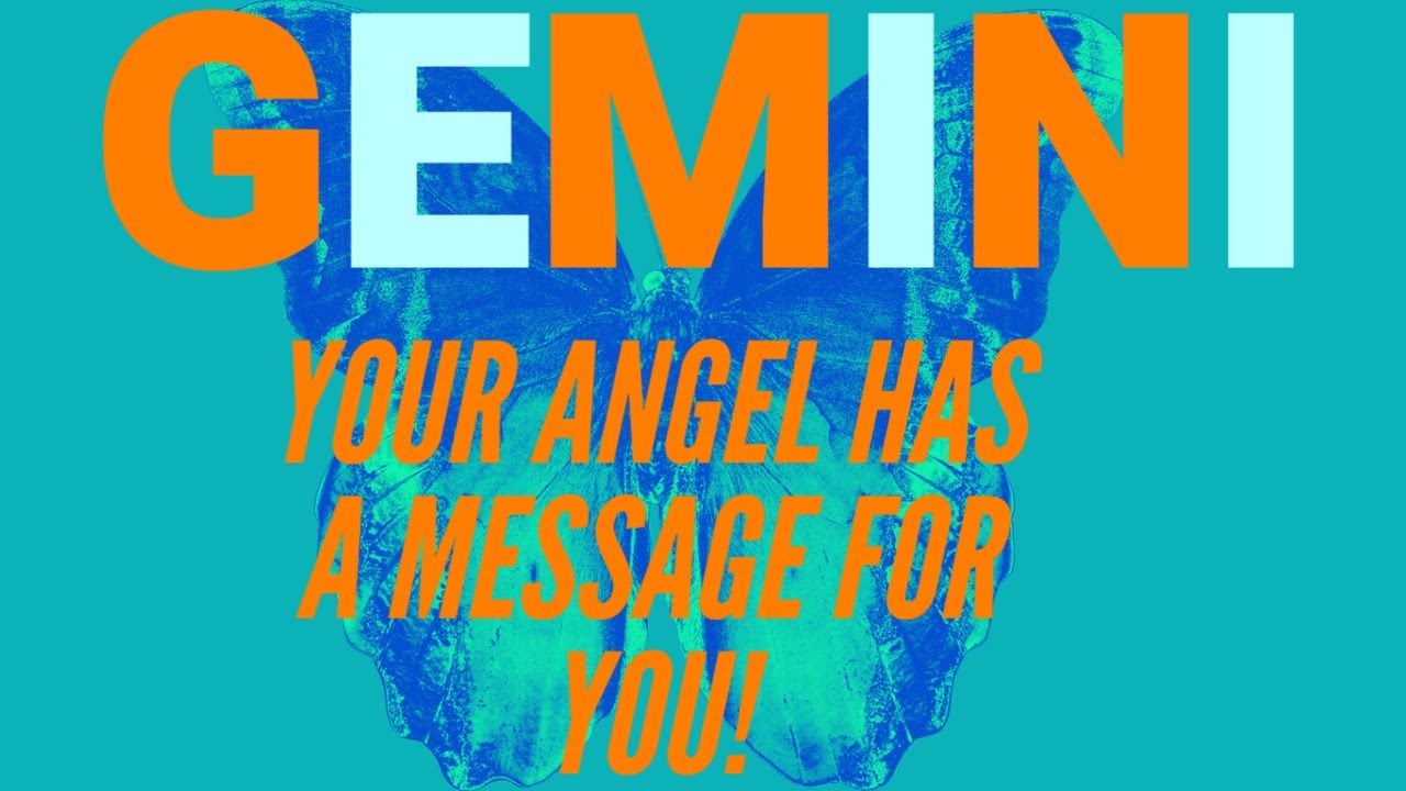 GEMINI, YOUR ANGEL HAS A MESSAGE FOR YOU! SEPTEMBER 2022 - YouTube