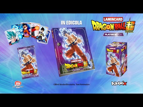 DRAGON BALL SUPER Lamincard Platinum FX