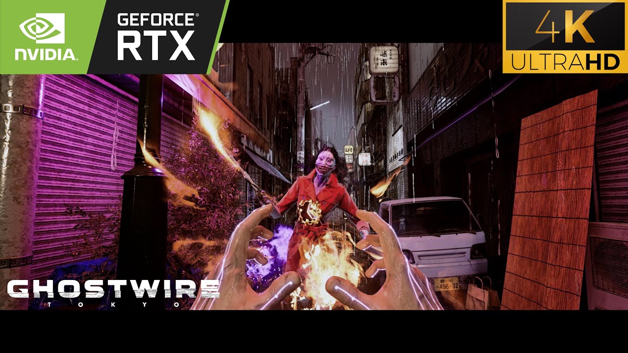 4K Ghostwire Tokyo Ray Tracing Realistic Cinematic Graphics | UHG ...