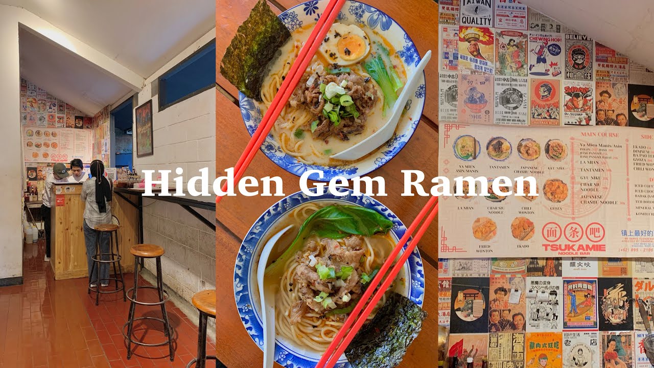 hidden gem bandung, noodle bar konsep rumahan 🍜 - YouTube