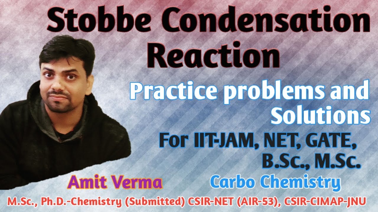 Stobbe Condensation Reaction|Mechanism & Tricks|Practice problems ...