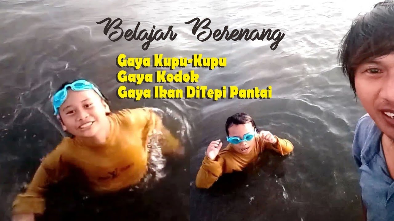 Tutorial~Berenang Di Laut Sambil Mencari Tude (Kerang Laut) - YouTube