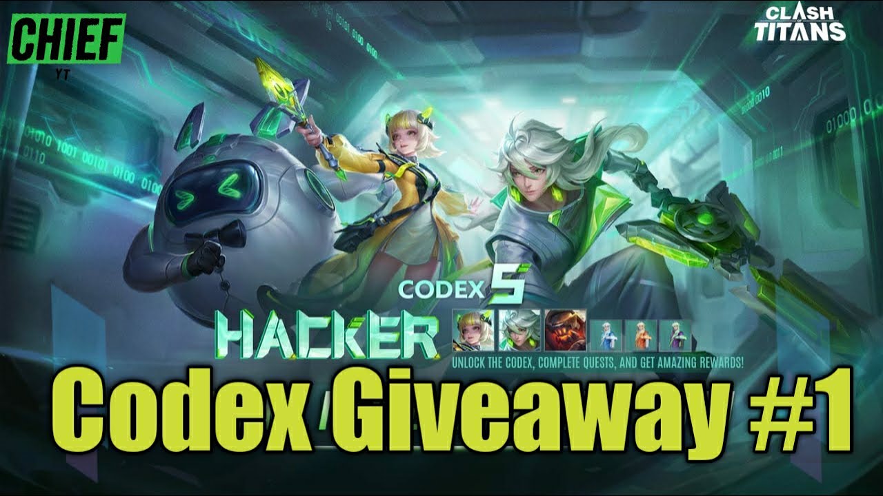 New Codex Giveaway #1 | Clash Of Titans Live | Chief YT - YouTube