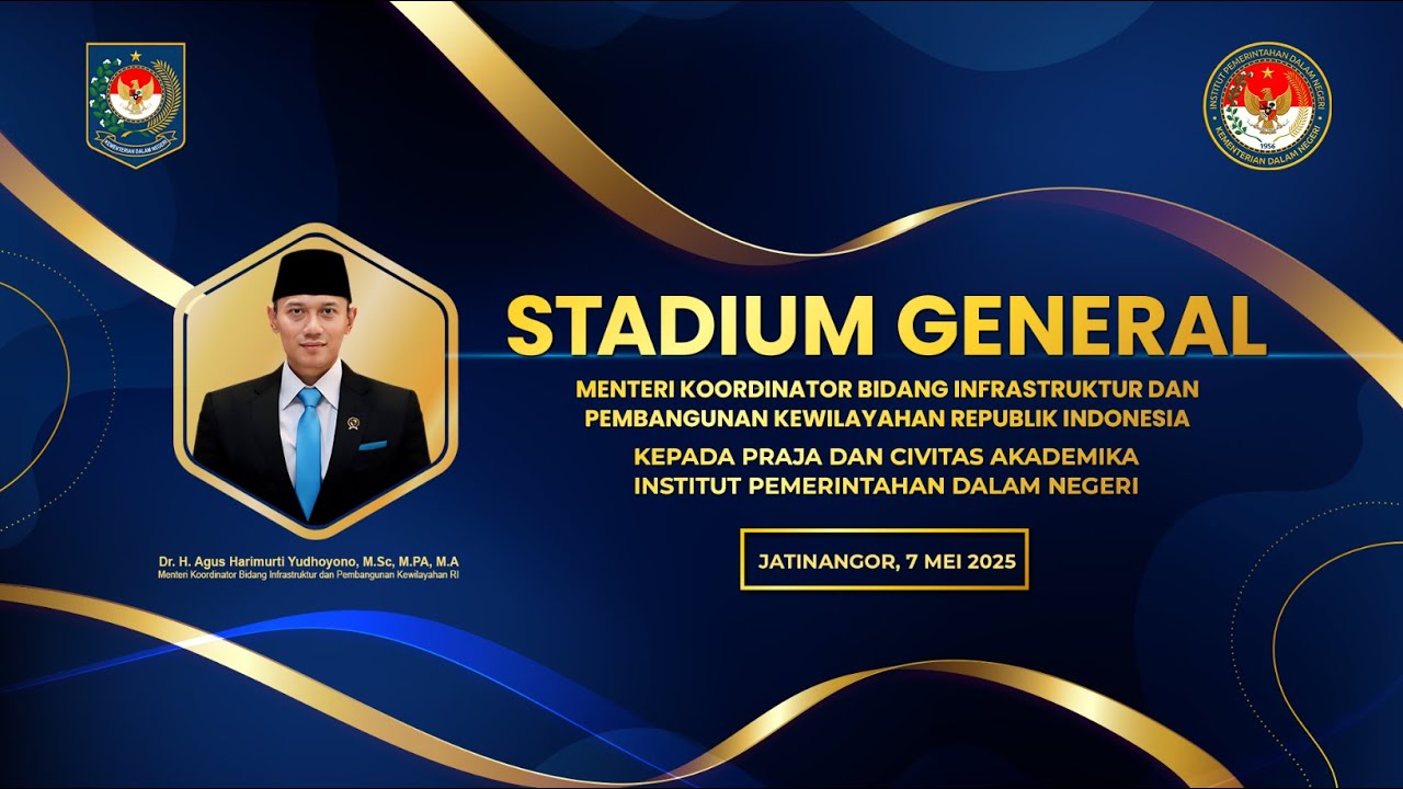 STADIUM GENERAL INSTITUT PEMERINTAHAN DALAM NEGERI, 7 MEI 2025 - YouTube