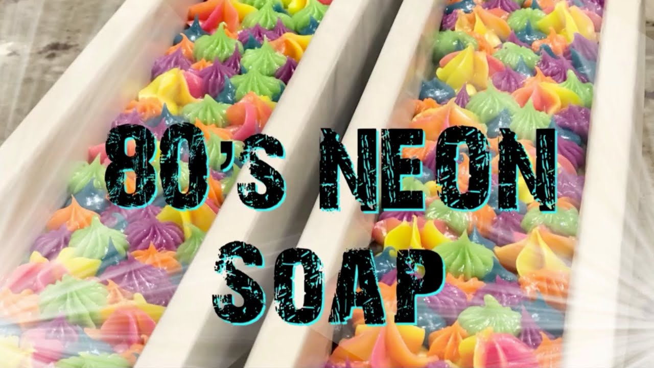 Making a NEON Soap | 80’s Inspired | Bellessentials - YouTube