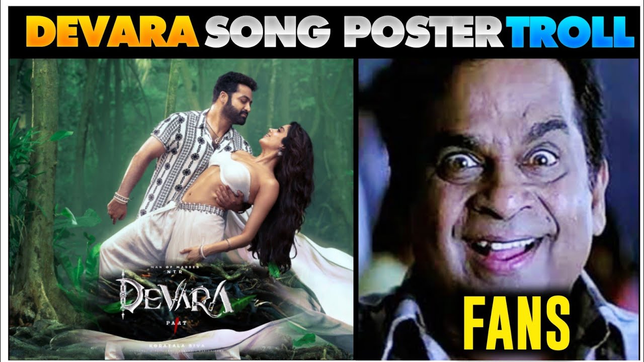 Devara Poster Troll | Devara Second Single | NTR | Jahnavi Kapoor ...