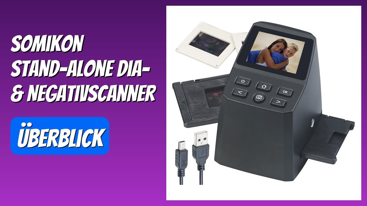 BEWERTUNG (2025): Somikon Stand-Alone Dia- & Negativscanner ...