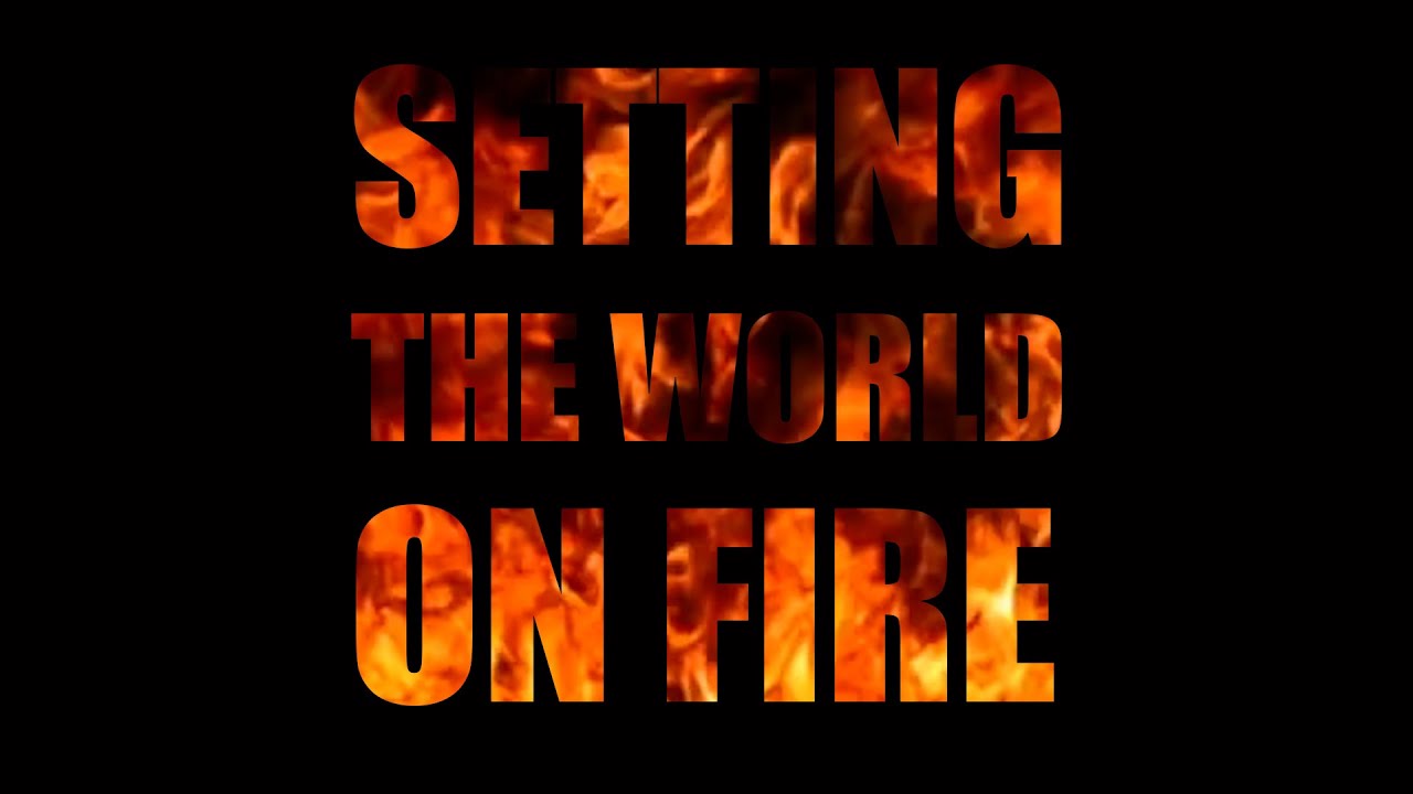 Setting the world on fire (swing version) - YouTube