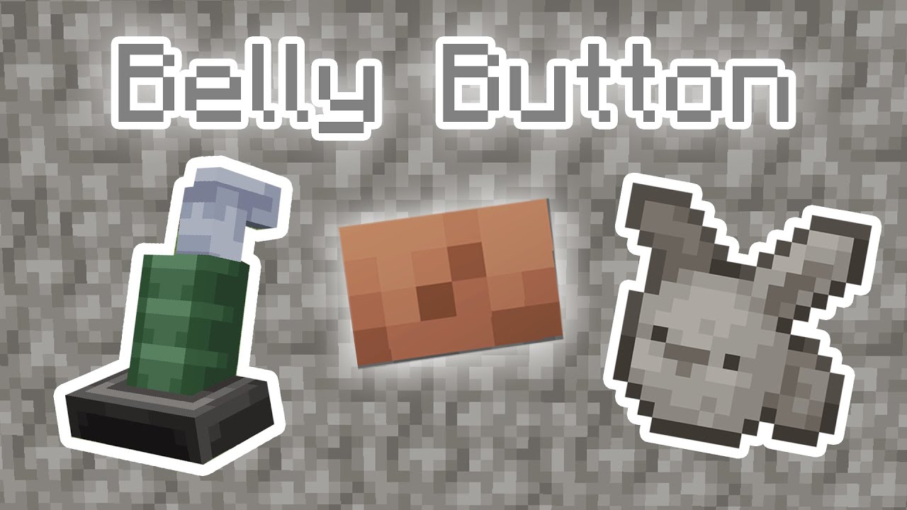 Minecraft Mod Showcase - Belly Button Mod - YouTube