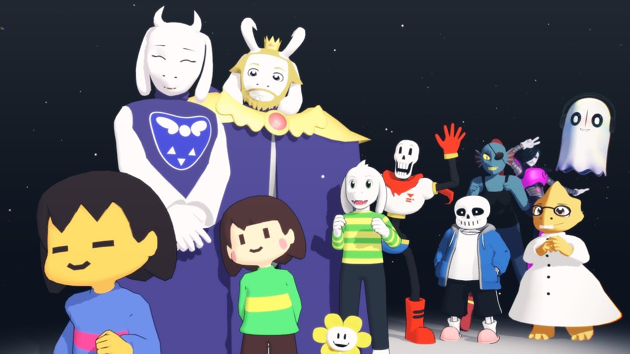 【MMD】Undertale 2nd Anniversary! - YouTube