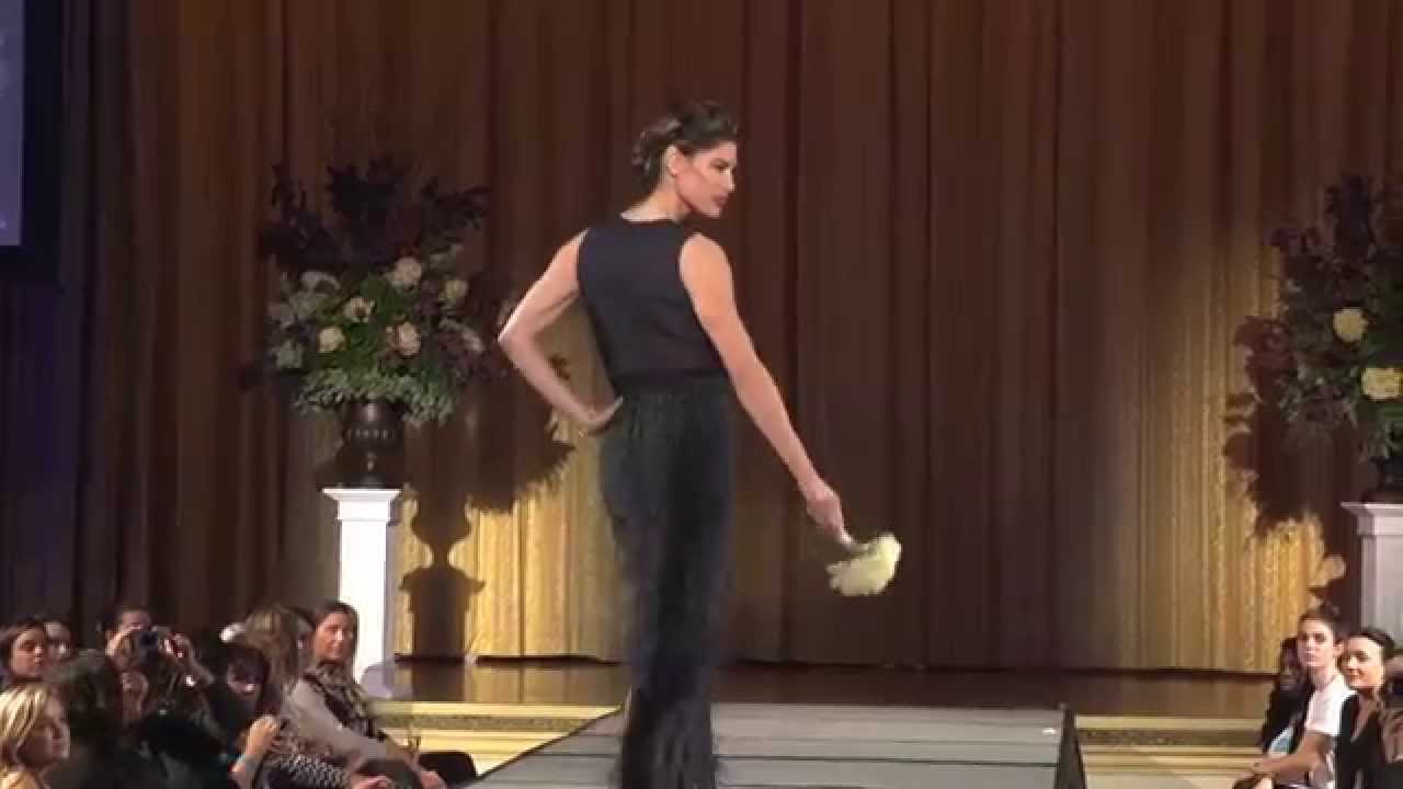 Model Gail Kasper - Nicole Miller Fashion Show - YouTube