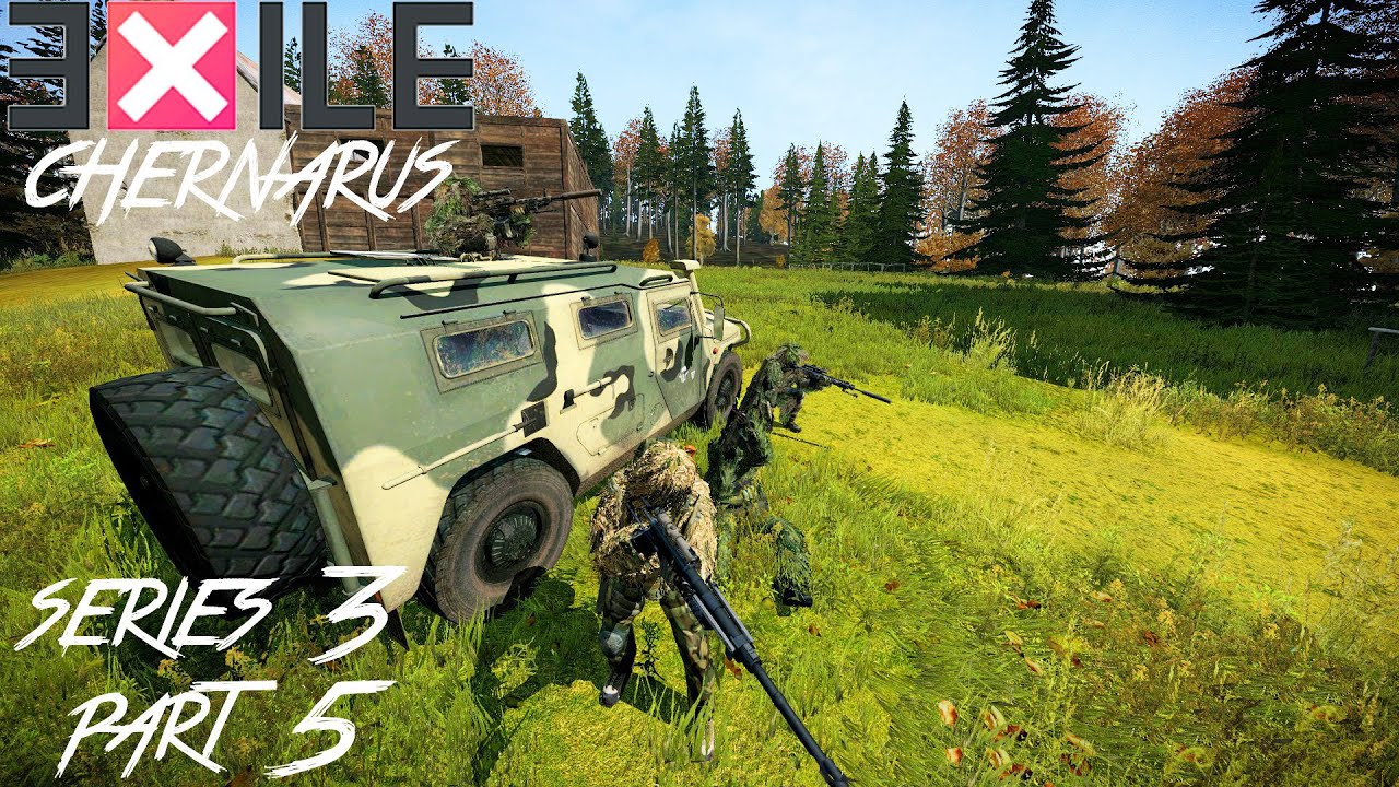 Arma 3 Exile Mod - Series 3 - Part 5 - Fresh Start base build - YouTube
