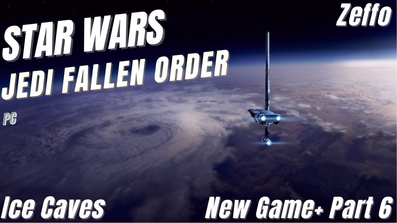 Star Wars Jedi Fallen Order Zeffo Ice Caves - YouTube