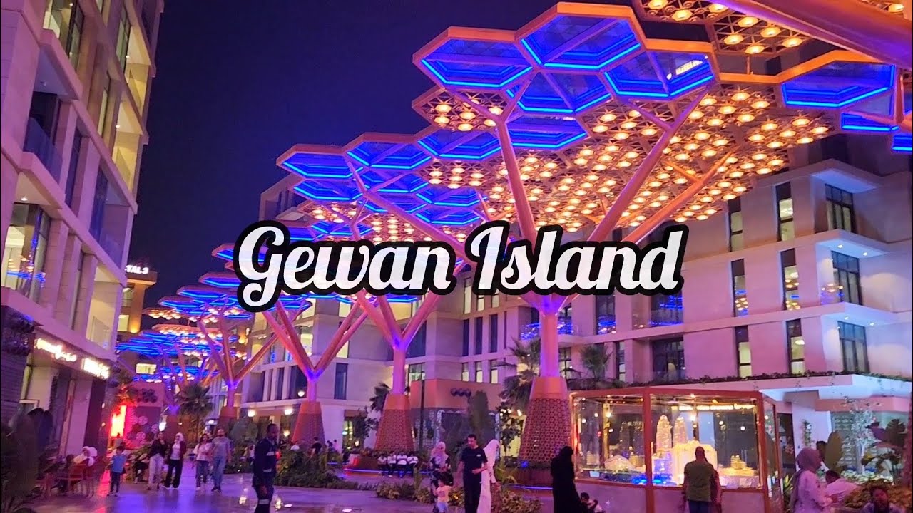 Gewan Island Tour | Gewan Island Vlog | Gewan Island Lusail Qatar - YouTube
