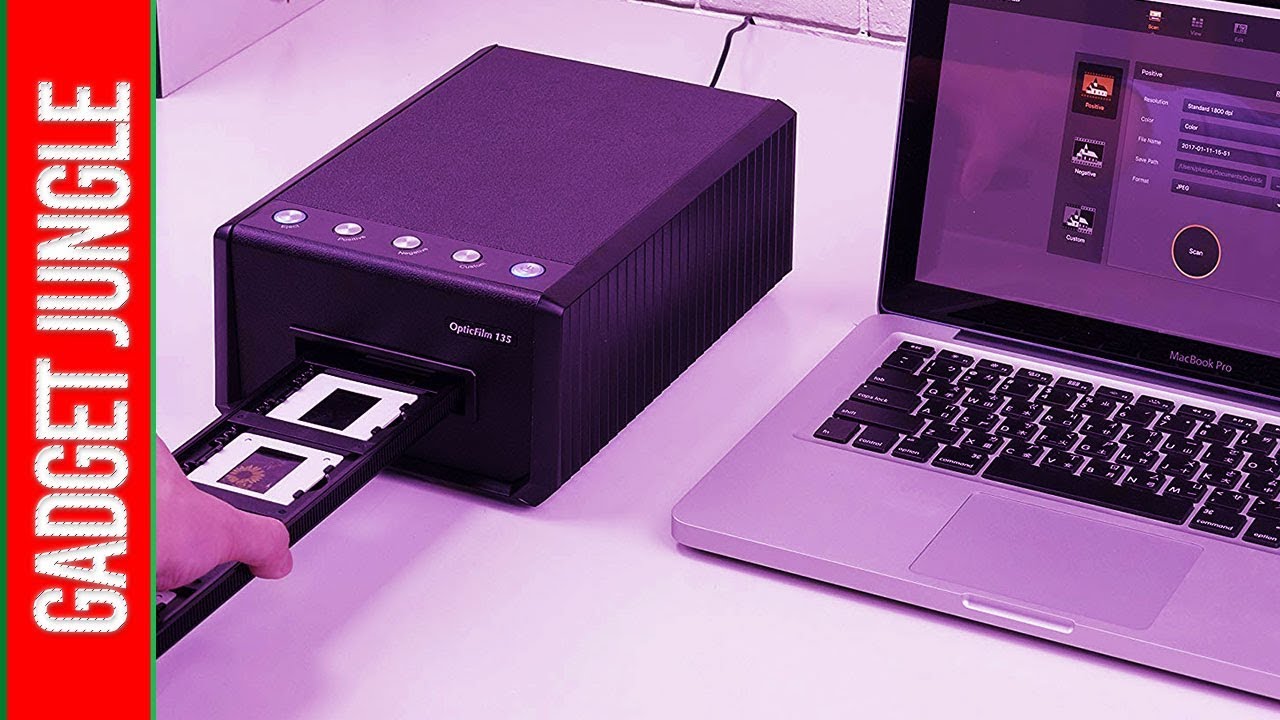 Plustek OpticFilm 135 - Best Slide Scanner Review - YouTube