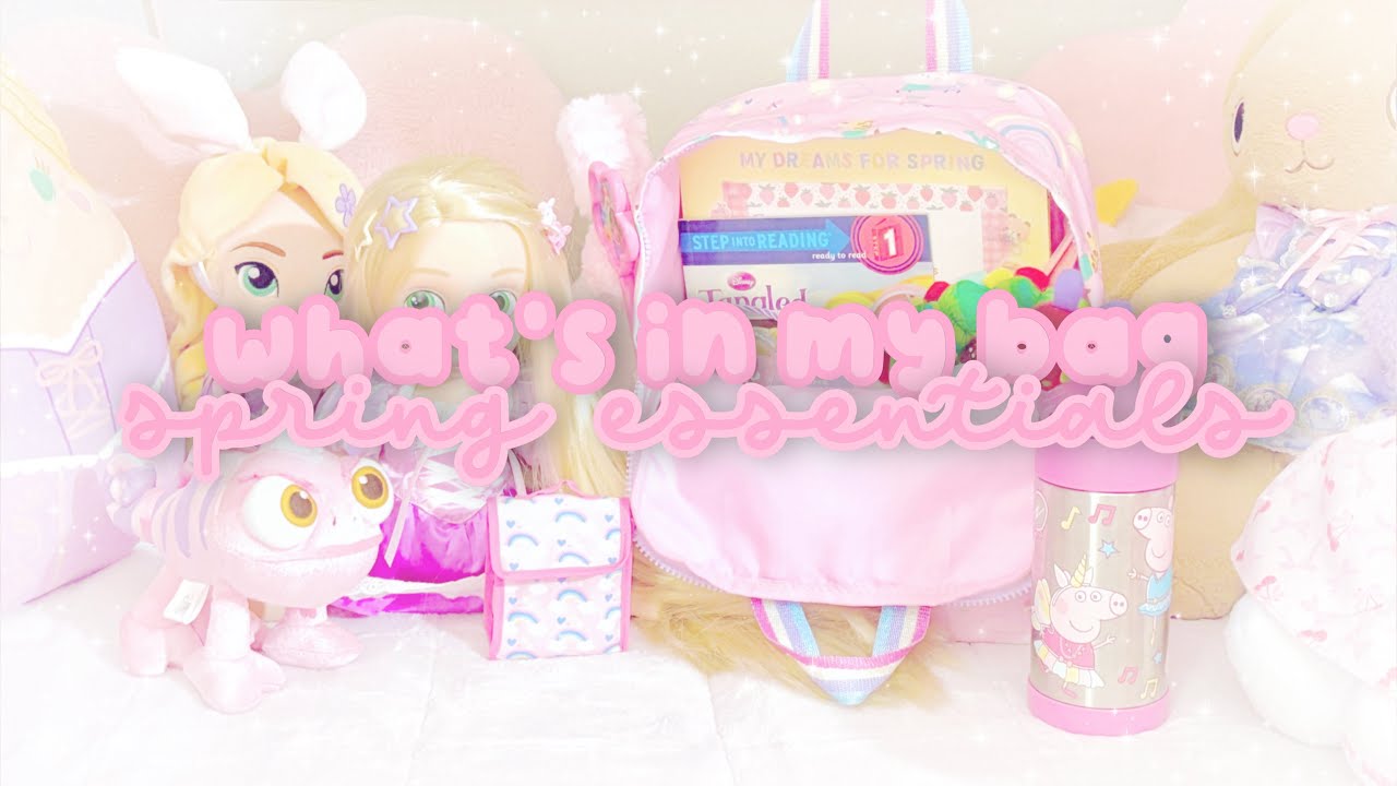 what's in my agere bag ? ♡ sfw agere ♡ spring essentials ! - YouTube