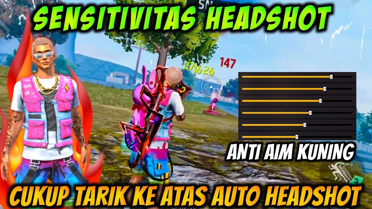 100% HEADSHOT SENSITIVITAS AUTO HEADSHOT FREE FIRE TERBARU SETELAH UPDATE 2023 WORKS ALL DEVICE ...